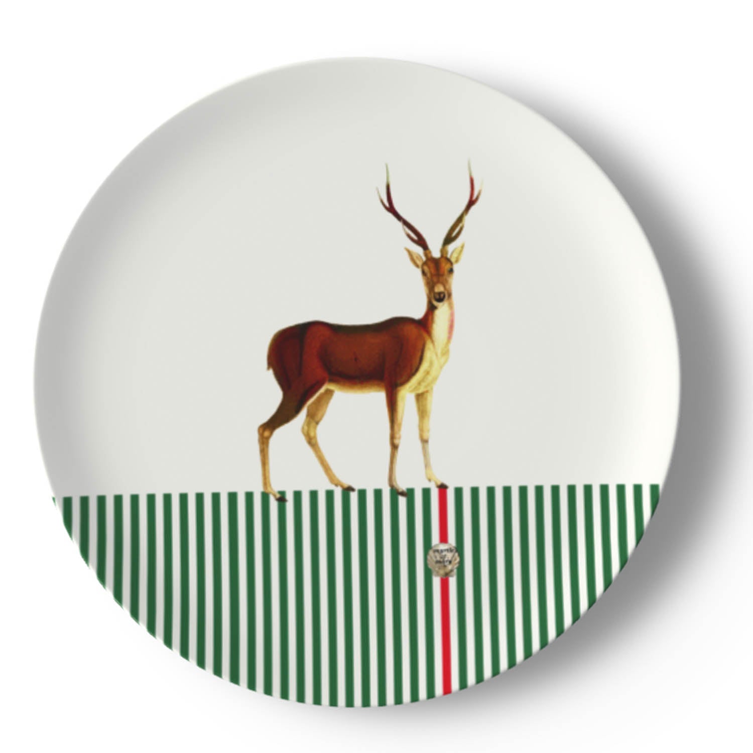 Christmas Robin Dinner plate – Myrtle & Mary