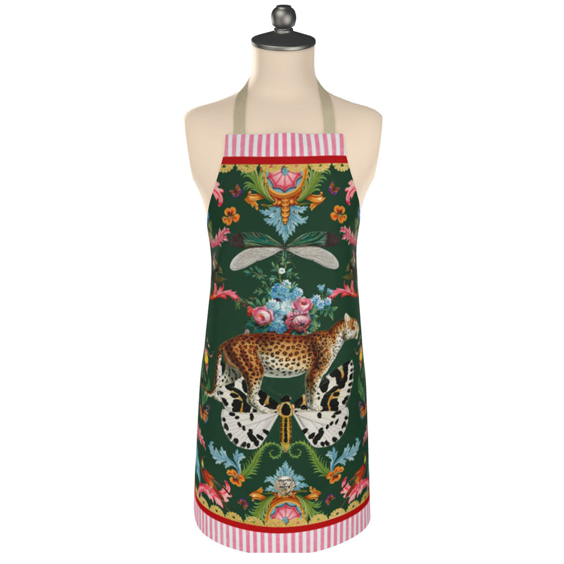 Menagerie Apron - Racing Green – Myrtle & Mary