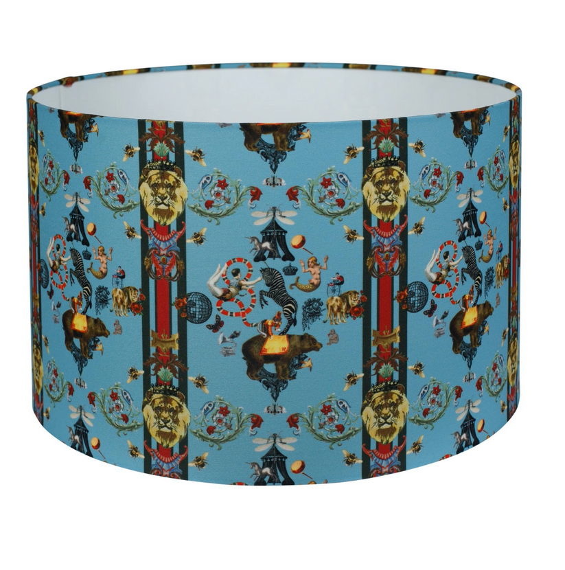 Circus Circus Drum Lampshade in Sailor Town for ceiling or table lamps ...